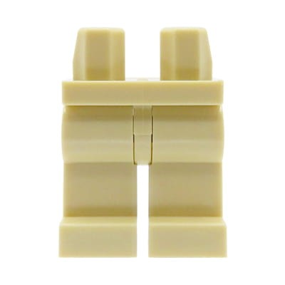 LEGO minifigure legs - beige / tan pants - Extra Extra Bricks