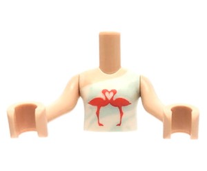 LEGO Friends Minifigure Torsos - Create your own LEGO minifigure
