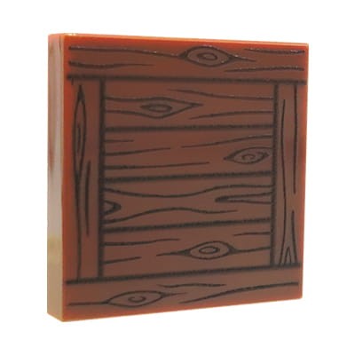 Chest Lid – Custom printed LEGO® tile (2x2) | Extra Extra Bricks
