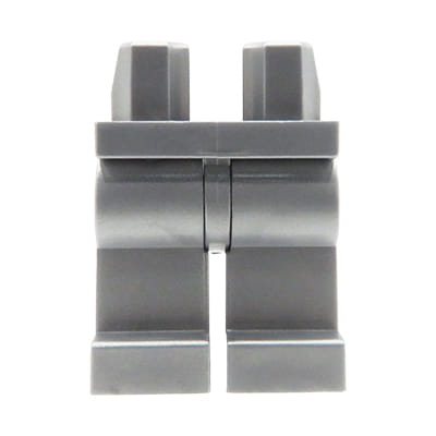 LEGO minifigure legs - flat silver pants - Extra Extra Bricks