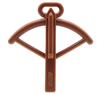 LEGO crossbow - brown - Extra Extra Bricks