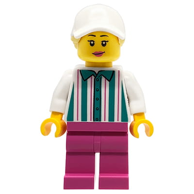 LEGO City Minifigure - Female vendor / Shop clerk - Extra Extra Bricks