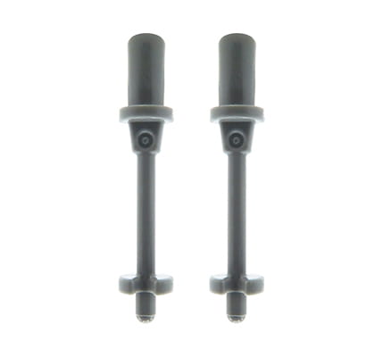 LEGO ski / nordic walking poles - dark bluish gray (pair) - Extra Extra ...