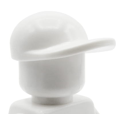 LEGO baseball cap - white - Extra Extra Bricks